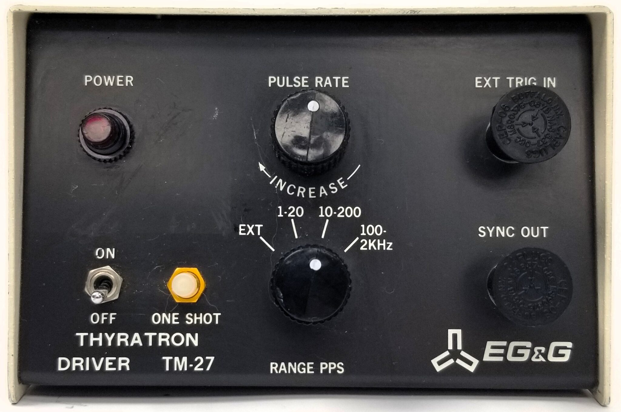 EG&G TM-27 Thyratron Driver High Voltage Power Supply