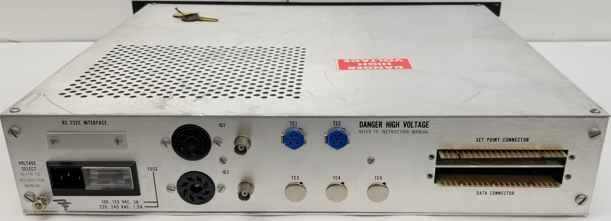 Airco Temescal Thermocouple Ionization Gauge Controller/Monitor