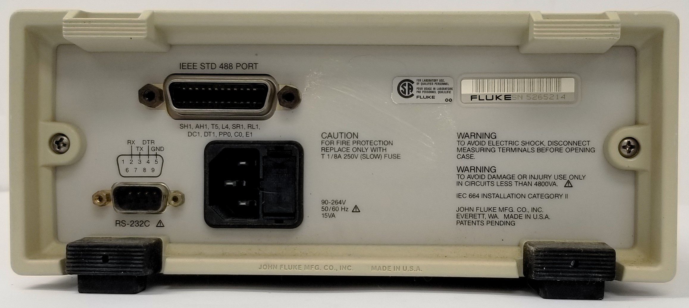 Fluke 45 Benchtop Dual Display Digital Multimeter