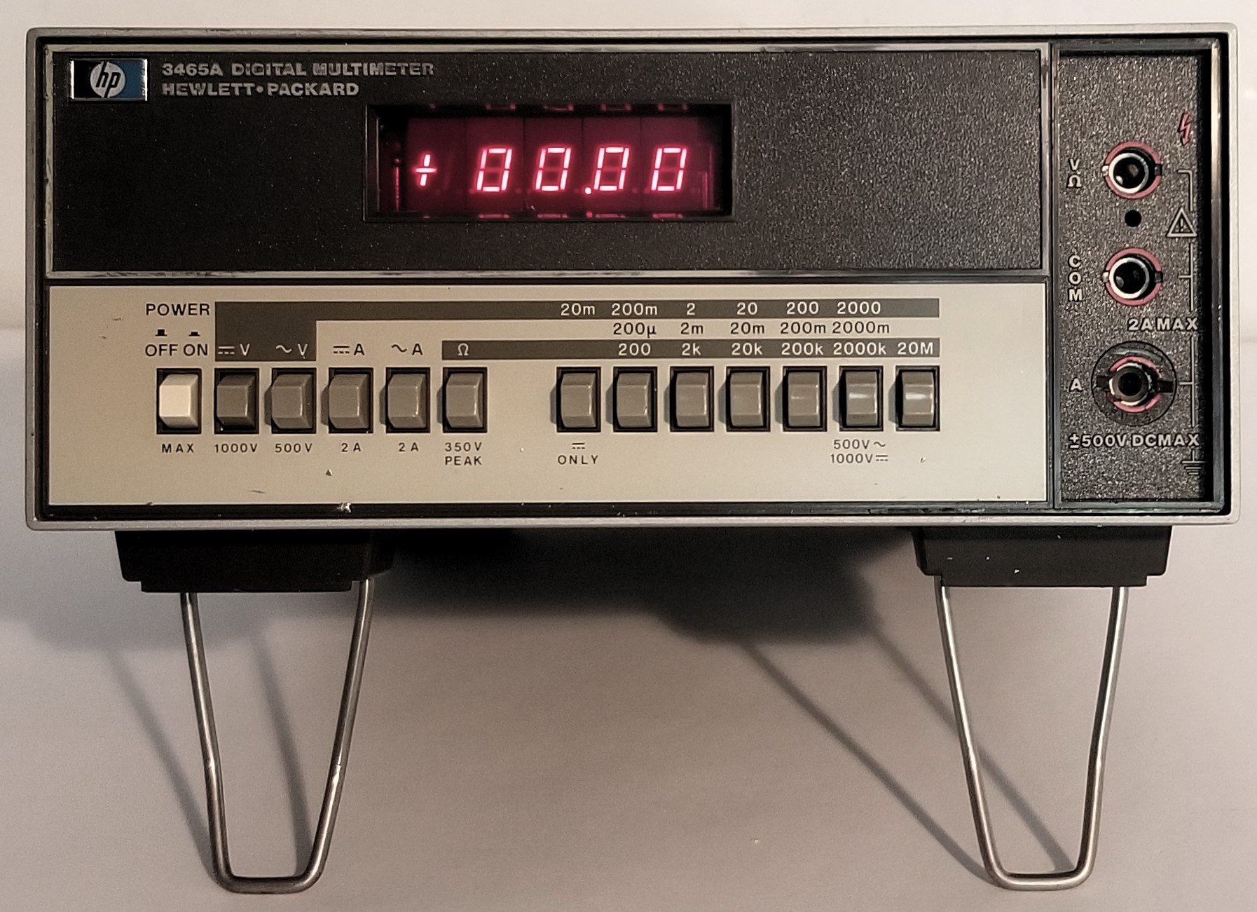 Hewlett Packard 3465A Benchtop Digital Multimeter