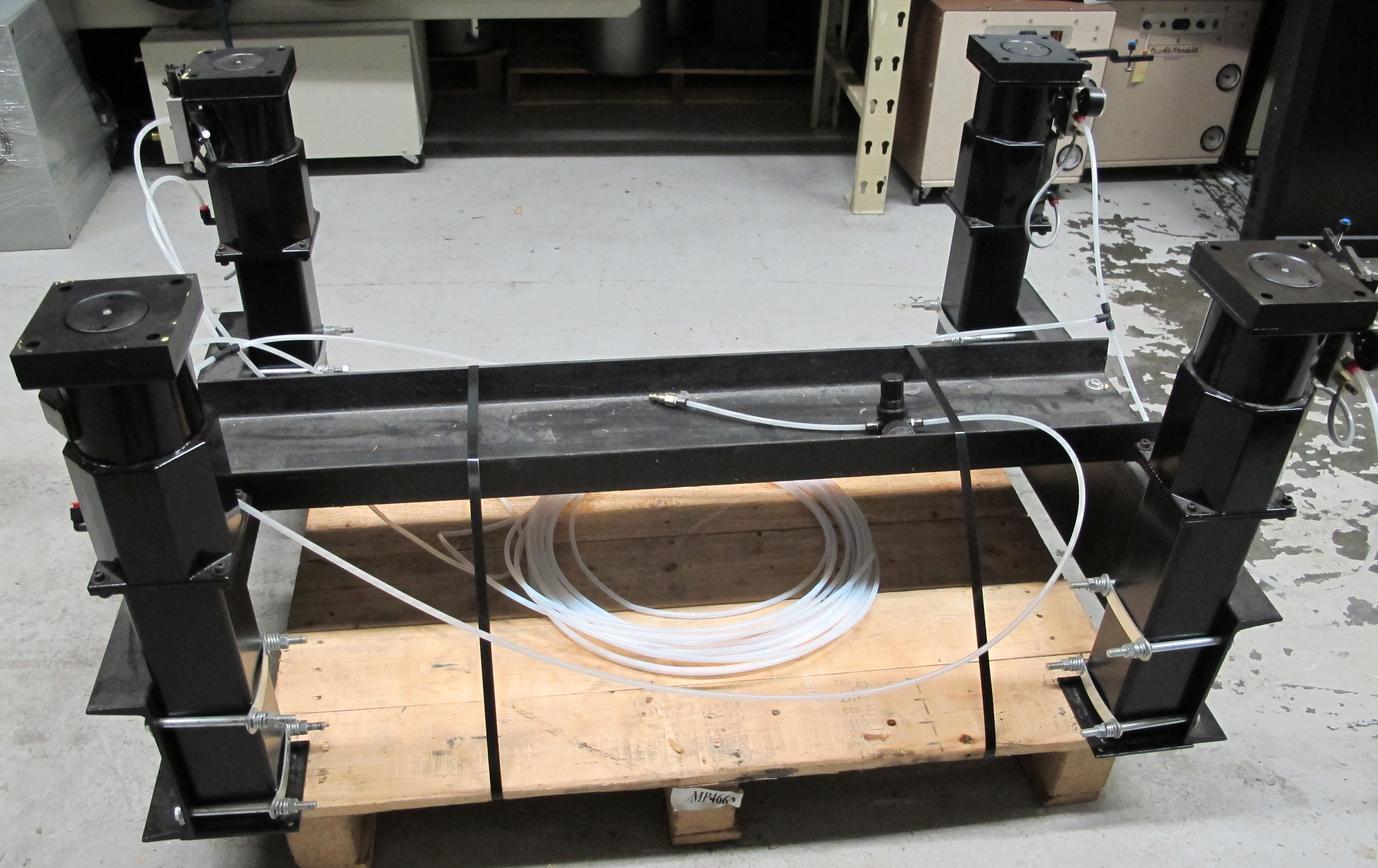 Custom Vibration Isolation Pneumatic Support Newport - Optical Table ...