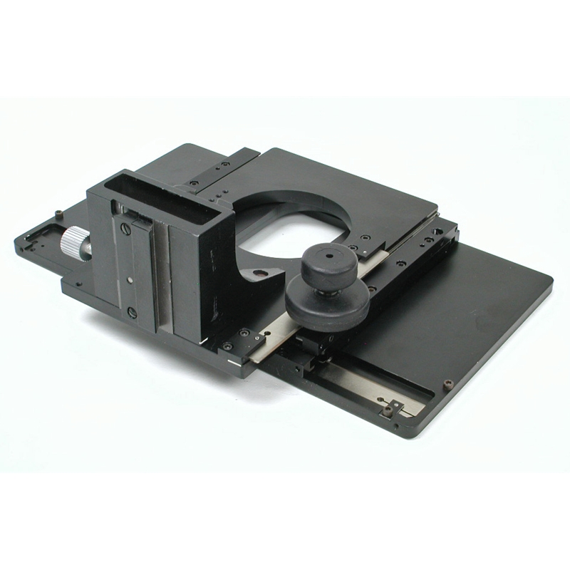 Microscope Stage, 4.25 x 4.25 on Carrier for Leitz - Microscope Parts ...