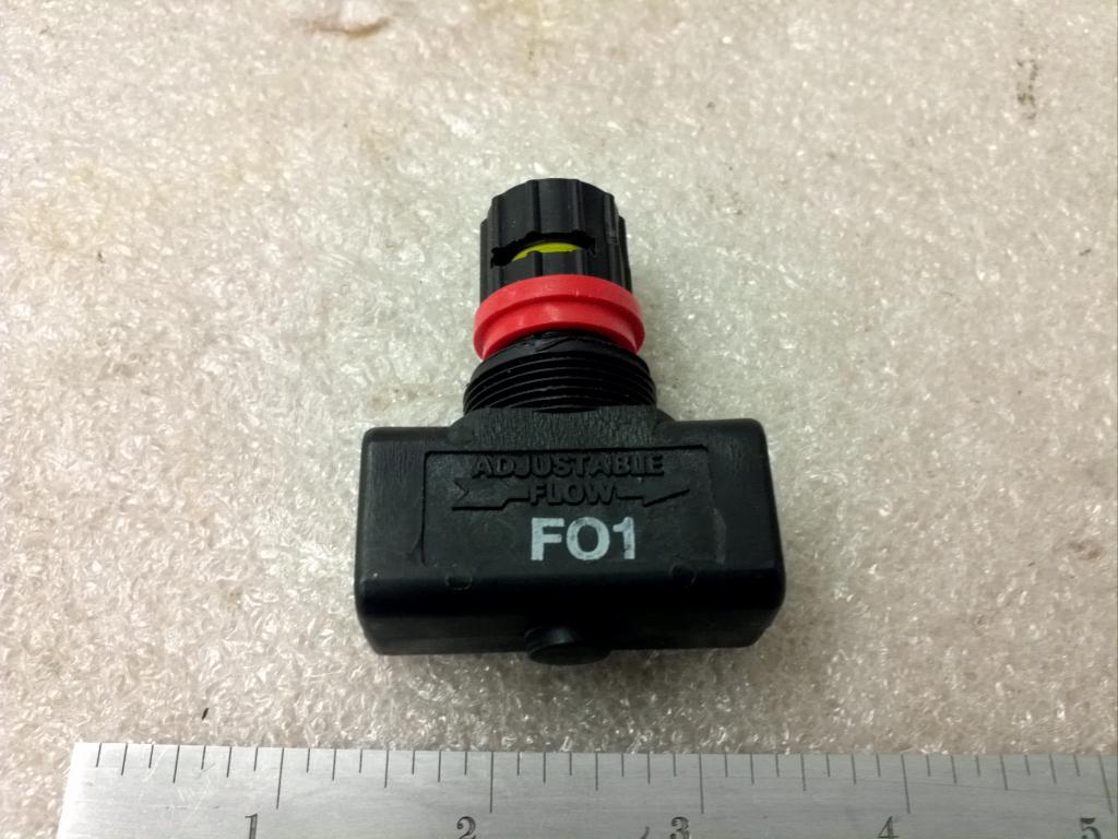 ARO F01 Flow Control Valve, 1/8" - Plumbing Supplies - BMI SURPLUS INC