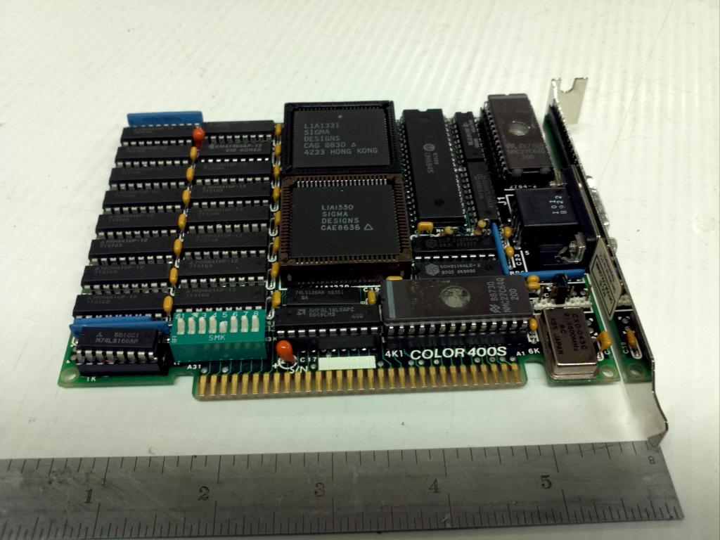 Sigma Design Inc Color 400 II Video Card - Computer Parts - BMI Surplus