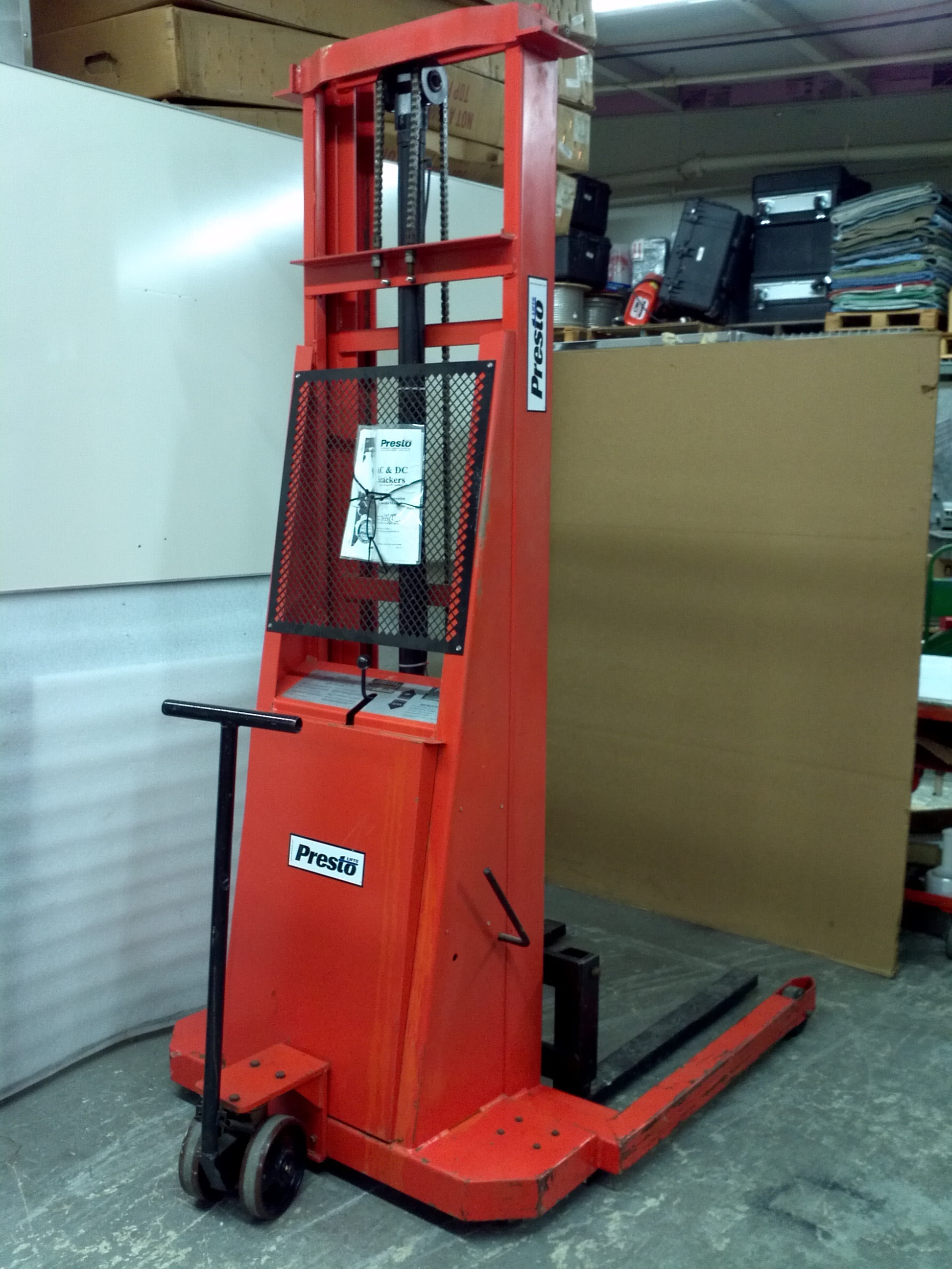 Presto PST144 Pallet Stacker - Industrial Equipment, Process Equipment ...