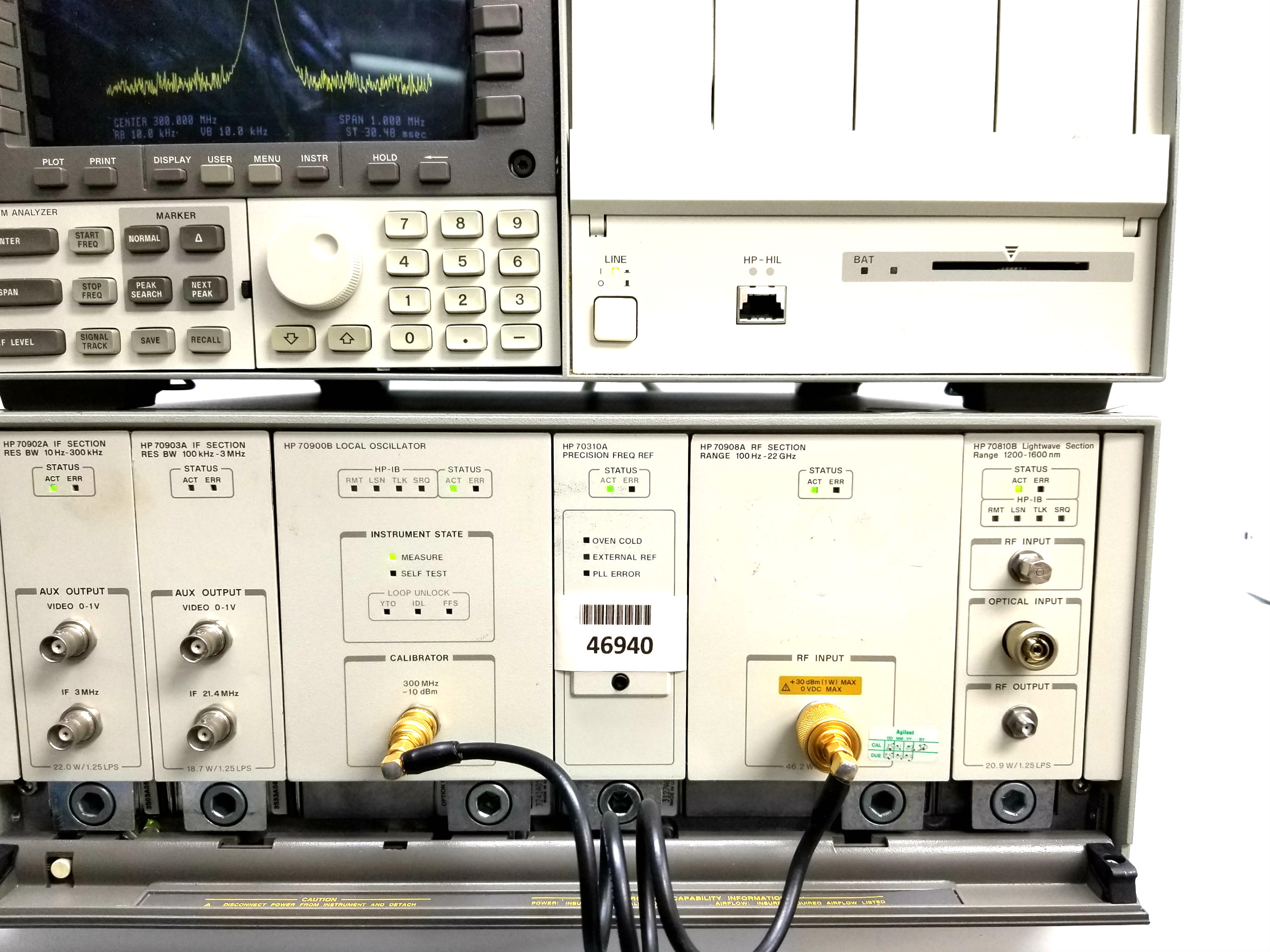 HP 70310A Precision Frequency Reference Opt 001 - Analyzers - BMI Surplus