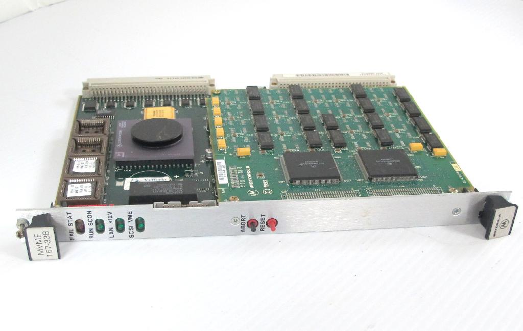 Motorola MVME 167-33B Processor Board - VME and VXI Equipment - BMI Surplus