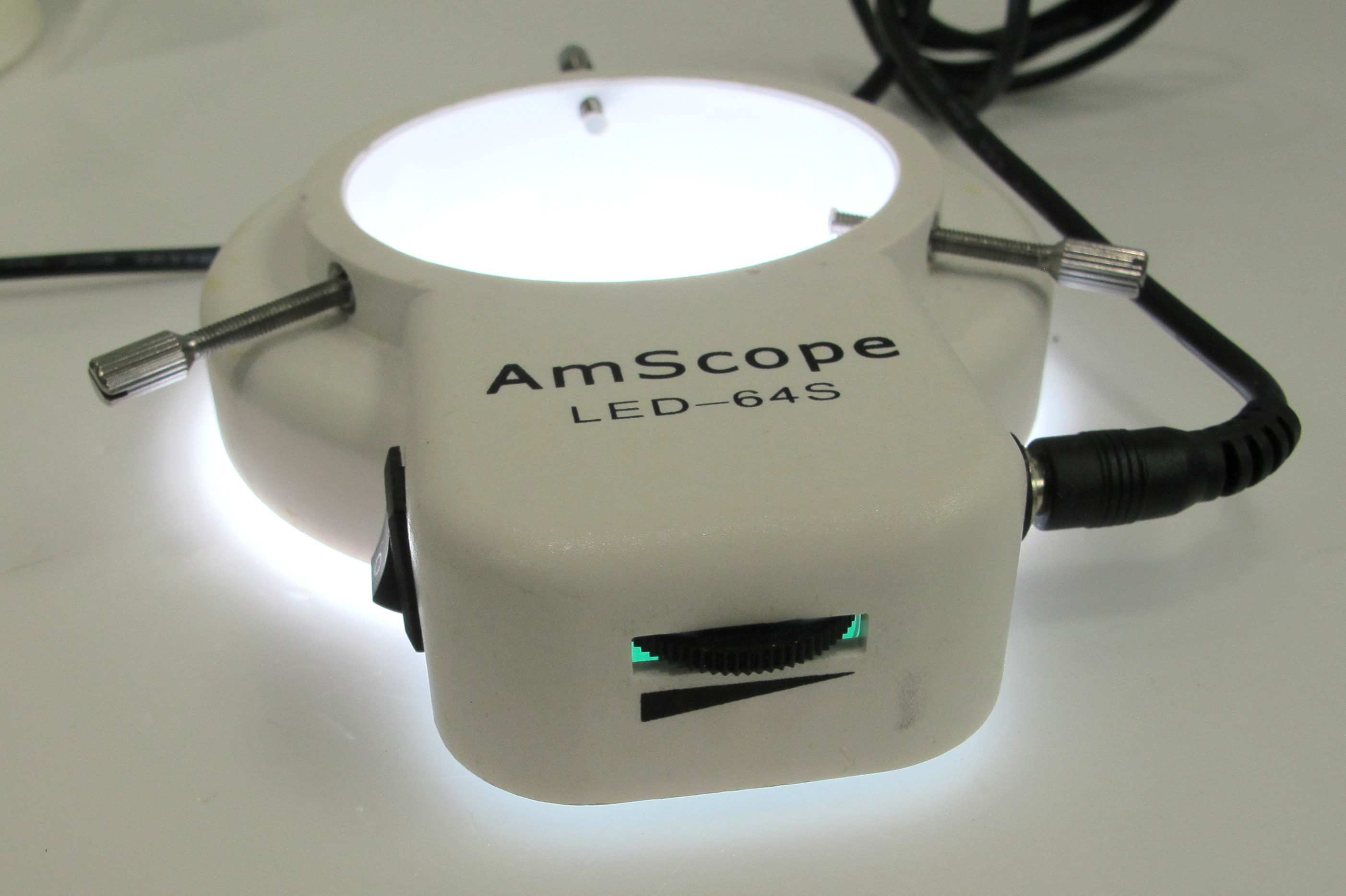 Microcsope Illuminator by AmScope LED-64S Dimming Light - Microscope ...