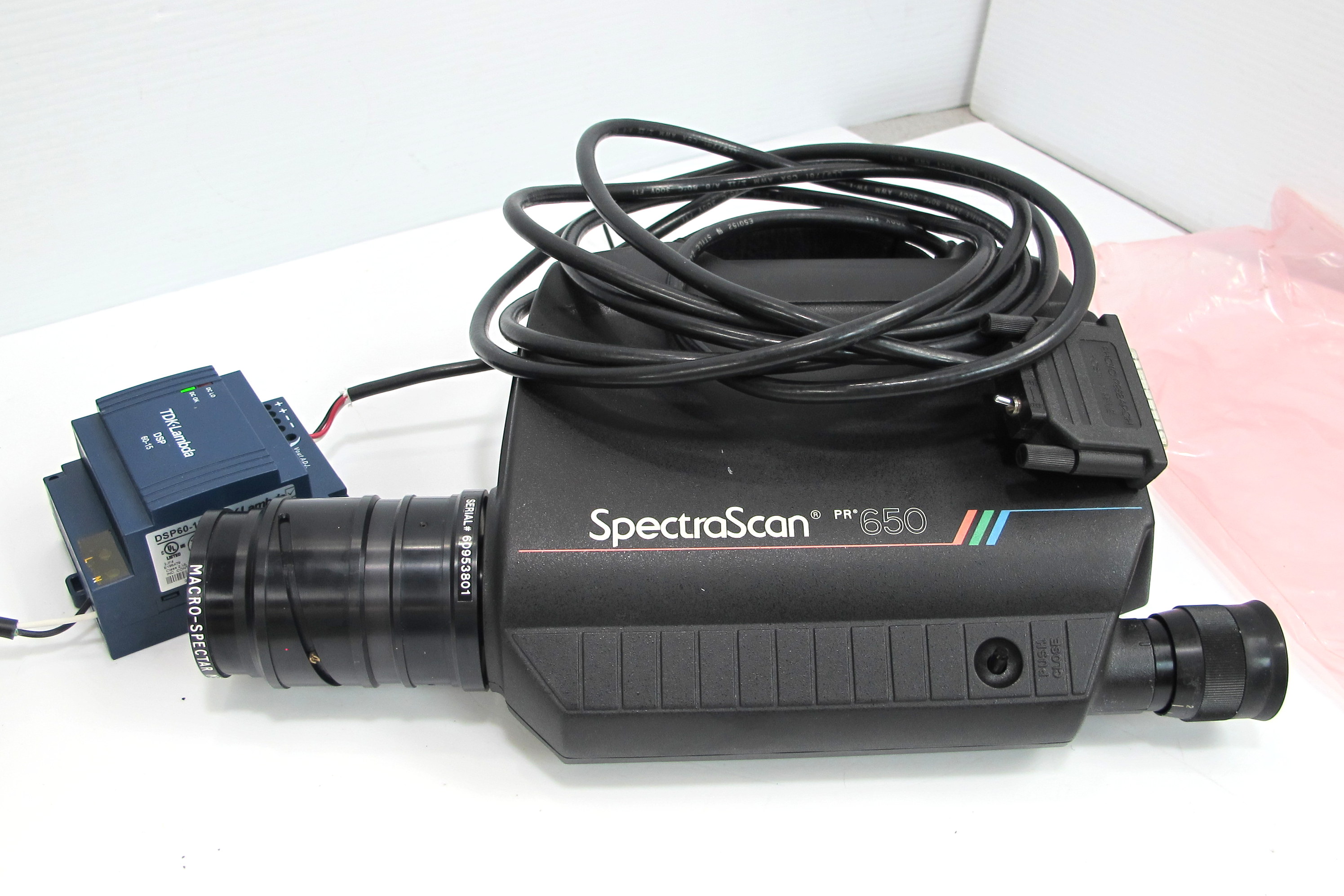 SpectraScan PR-650 Photo Research - Powers - Optical Detectors - BMI ...