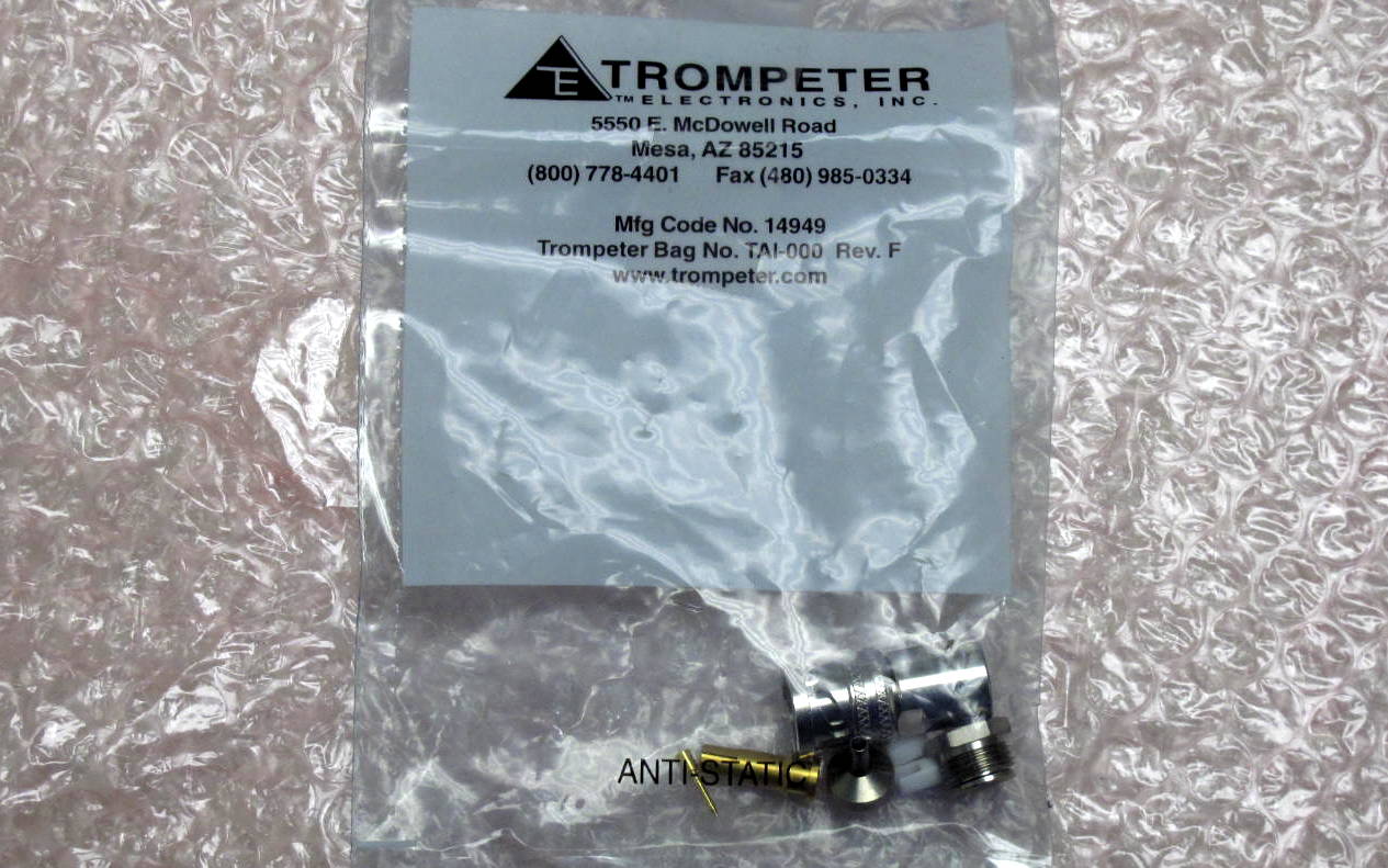 Trompeter PL75-47 Twinaxial Straight Plug - Coaxial Connectors - BMI ...