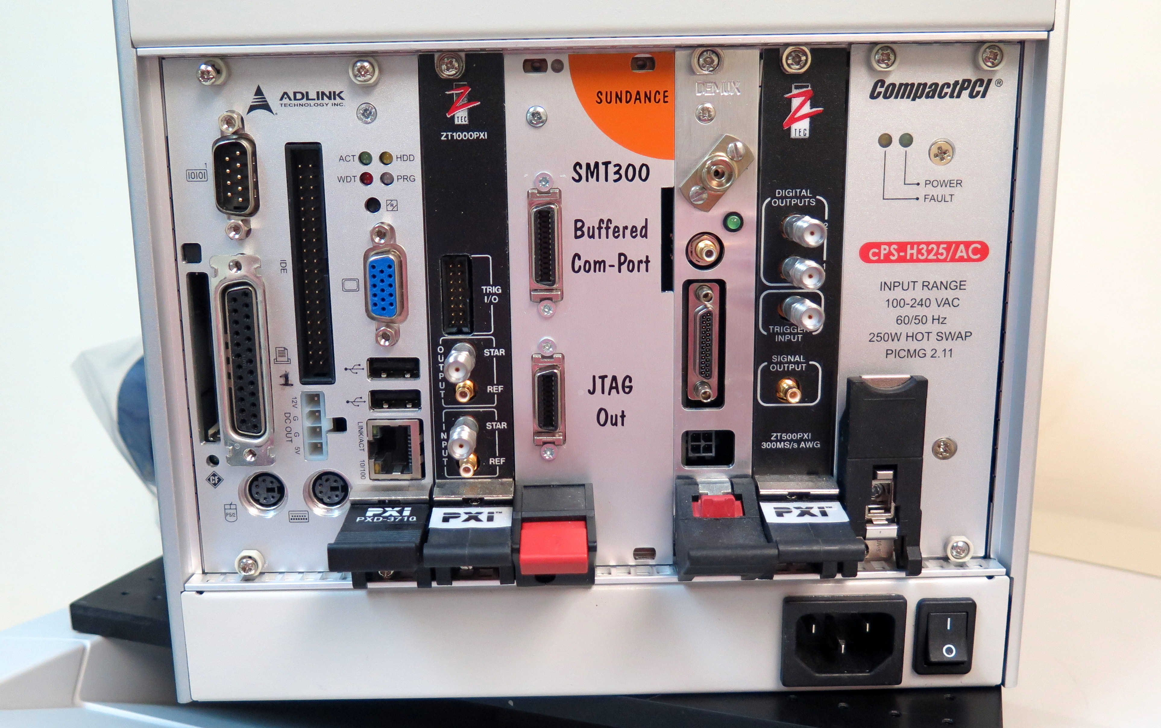 ADLINK PXIS-2556T 6-Slot 3U PXI/Compact PCI Chassis with Power Module ...