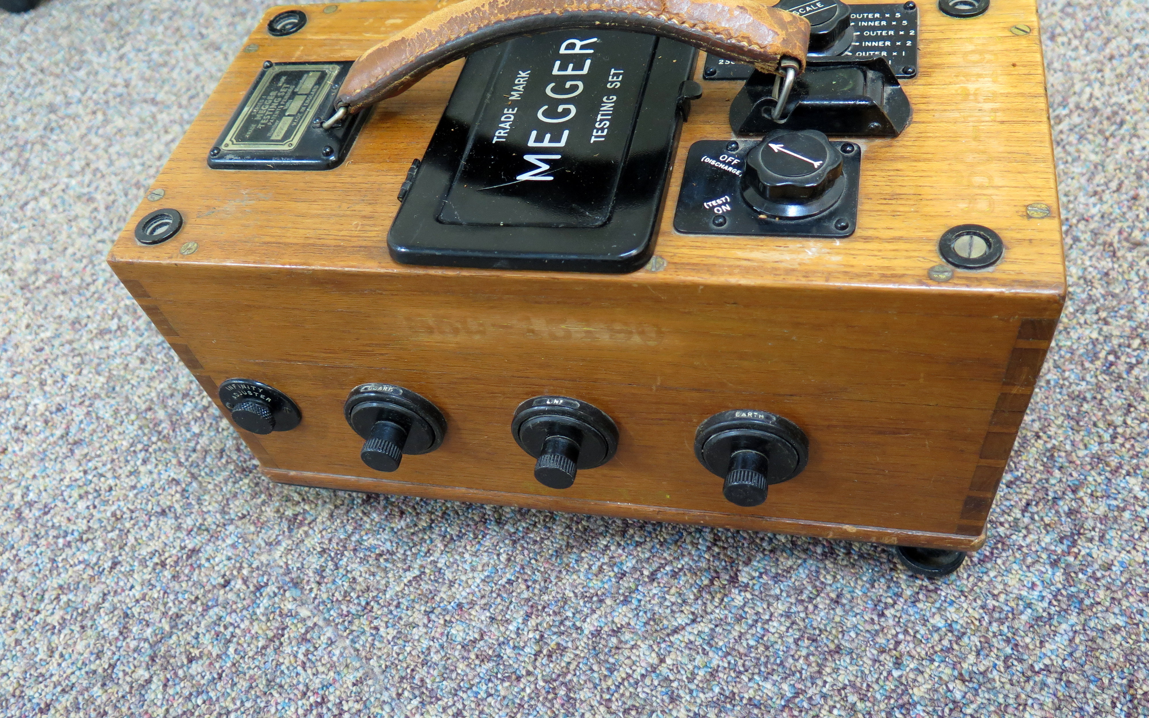 Vintage Megger Series 1 Hand Crank Insulation Tester - Other Test ...