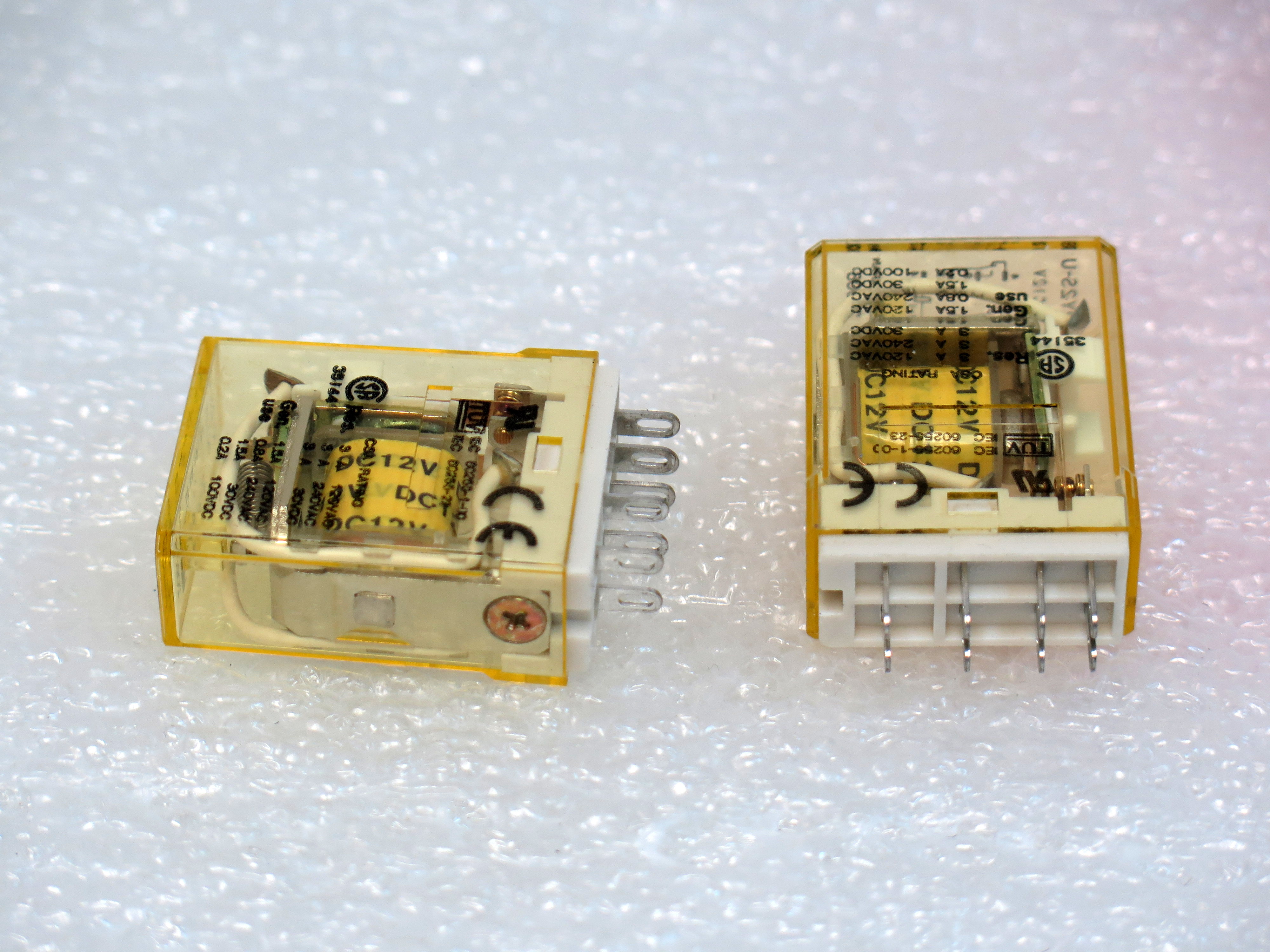 IDEC RY2S-U Power Relay - Lot of 2 - Relays - BMI Surplus