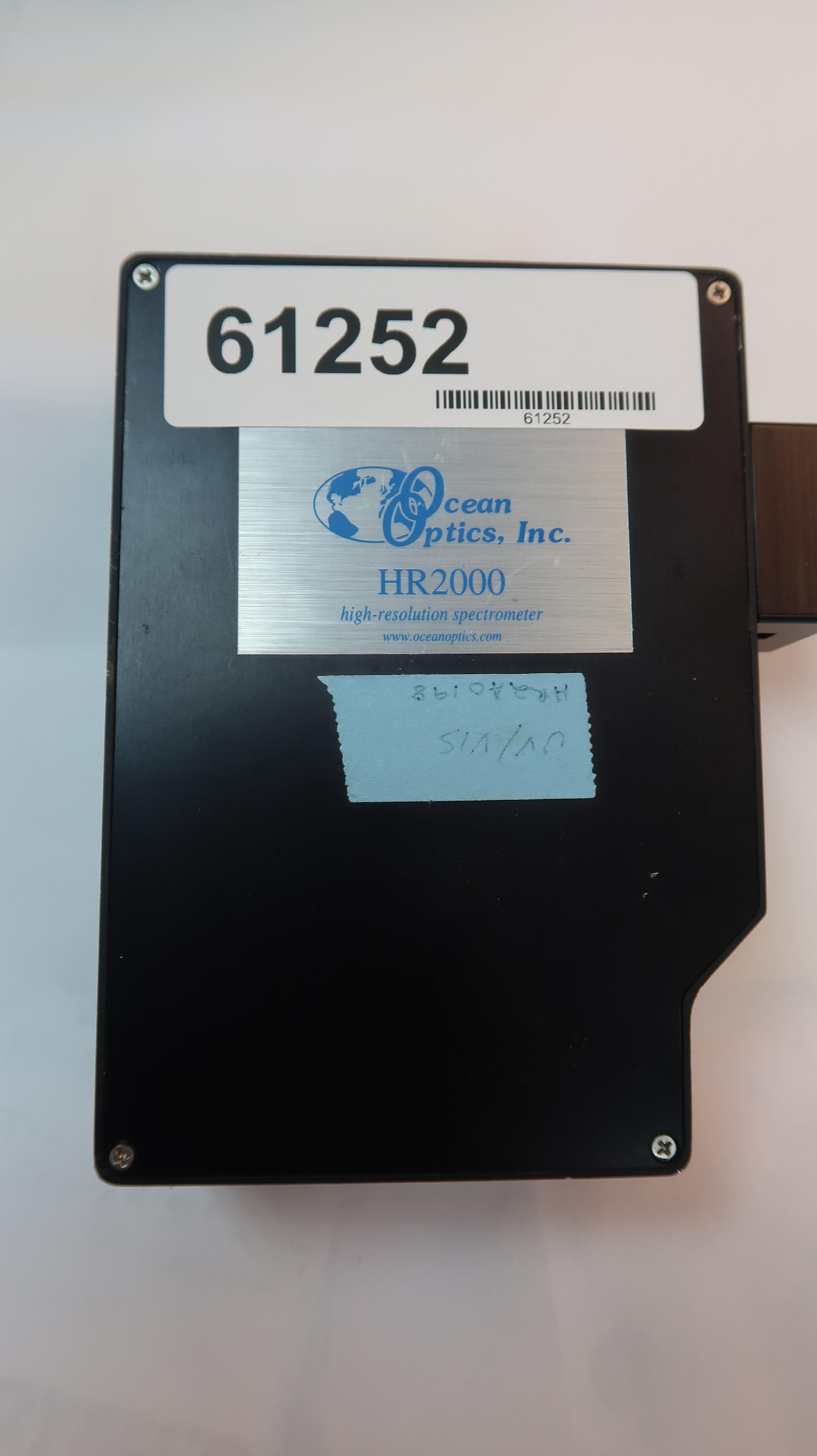 Ocean Optics HR2000 High Resolution Spectrometer - Monochromators and ...