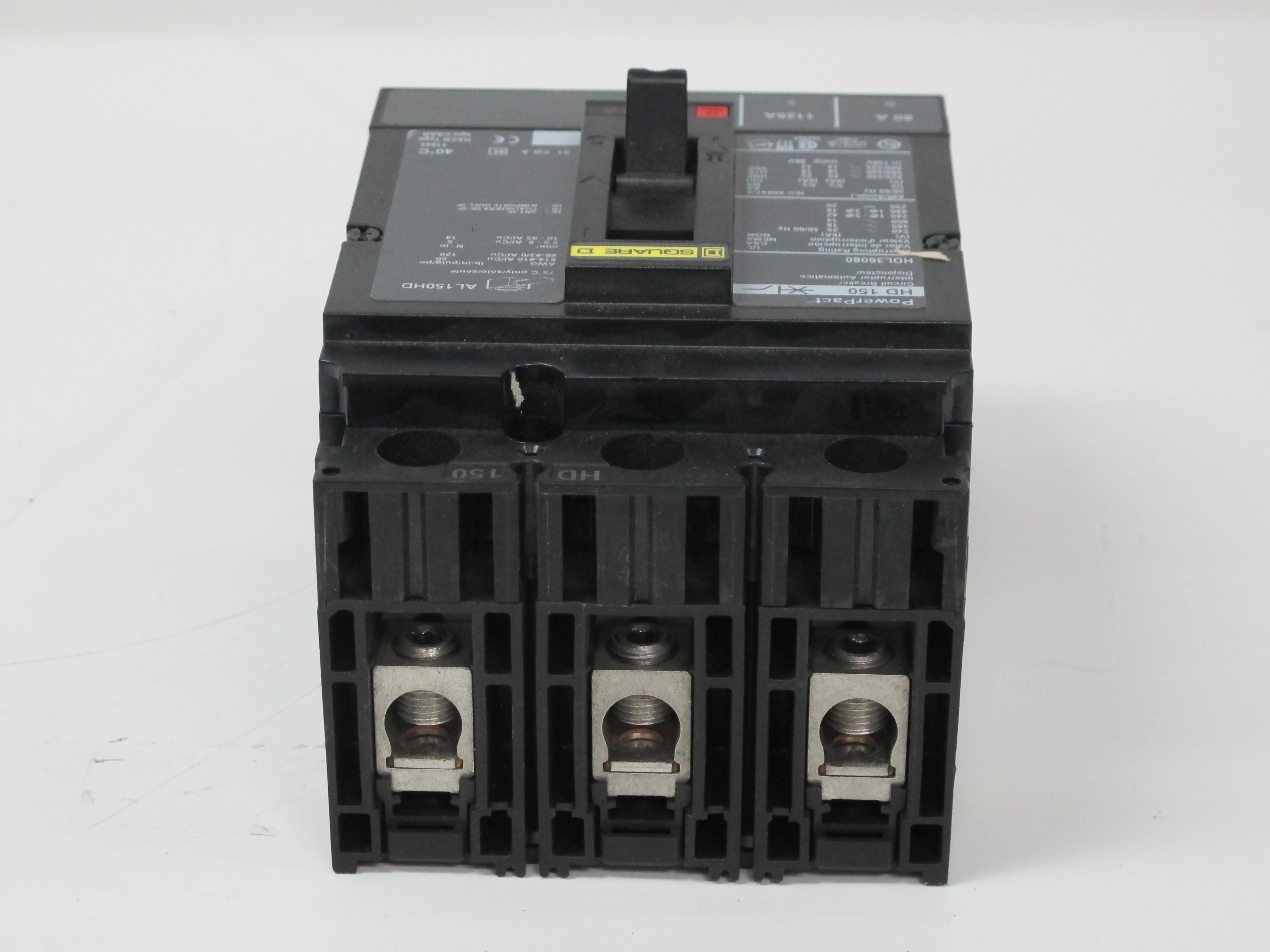 Square D PowerPact HD150 Circuit Breaker - Circuit Breakers - BMI ...