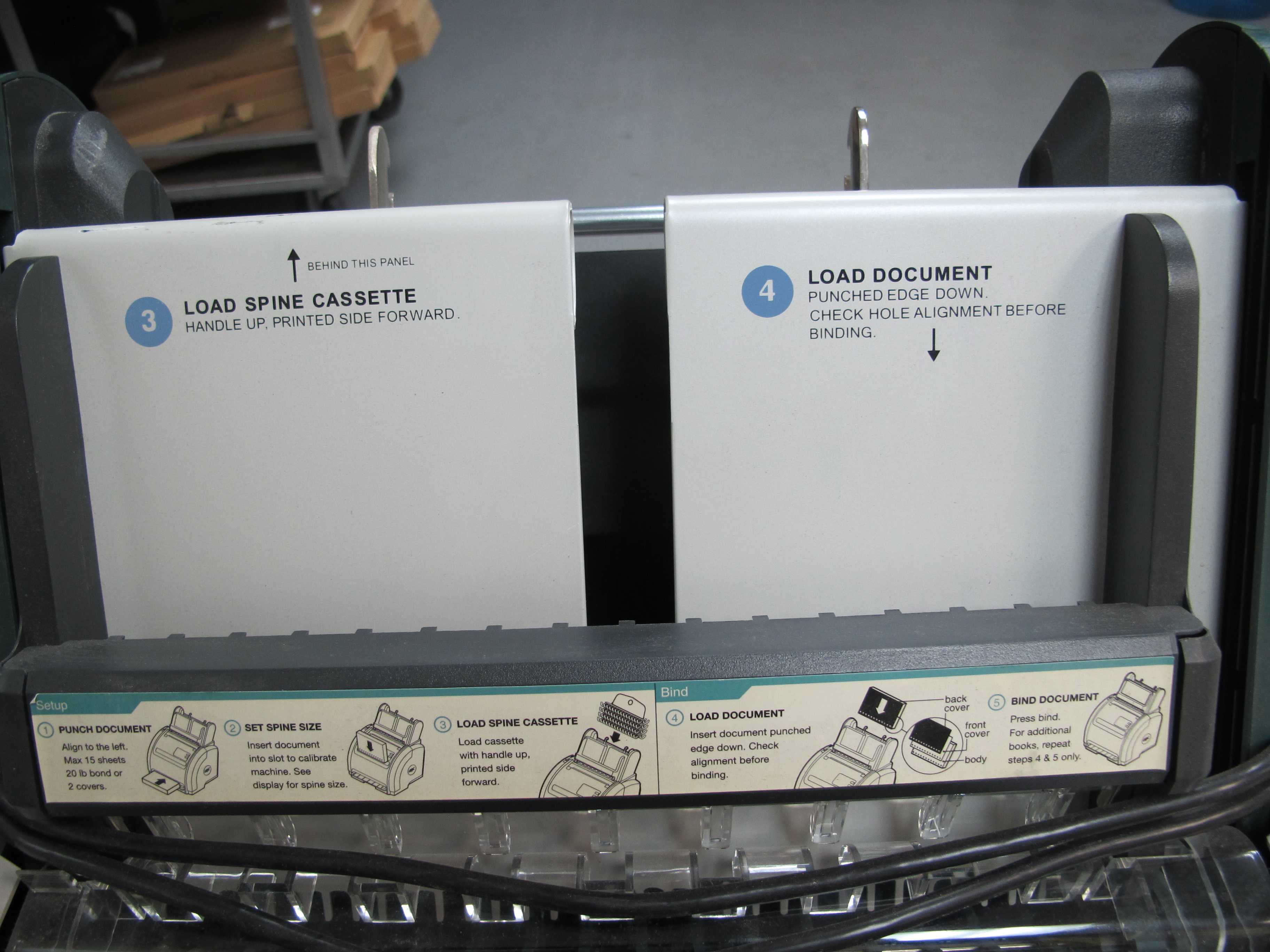 GBC Professional ProClick Pronto P3000 Binding and Punch Machine ...