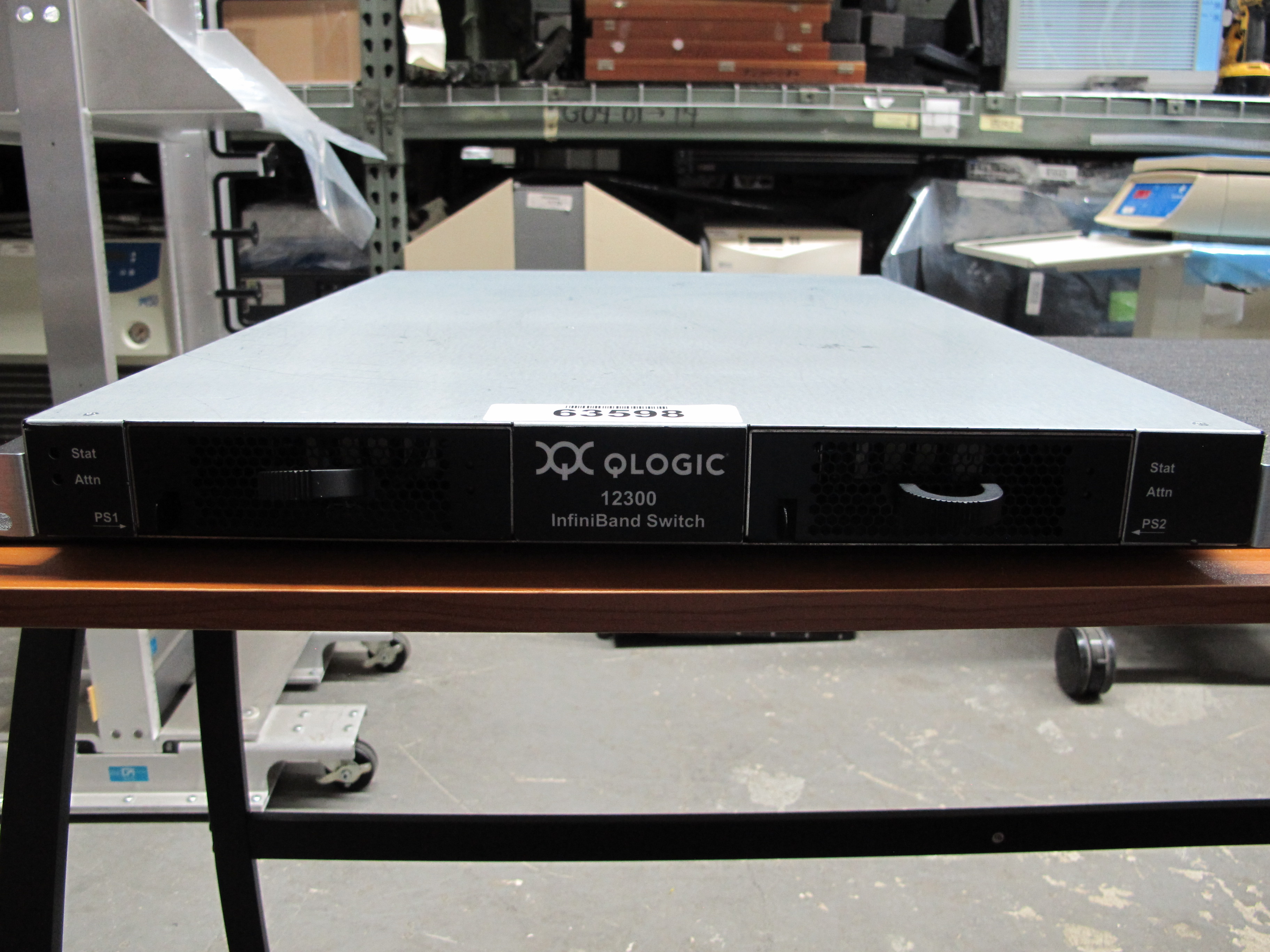 QLOGIC 12300 InfiniBand Switch Rack Mountable model 12300-BS18 ...