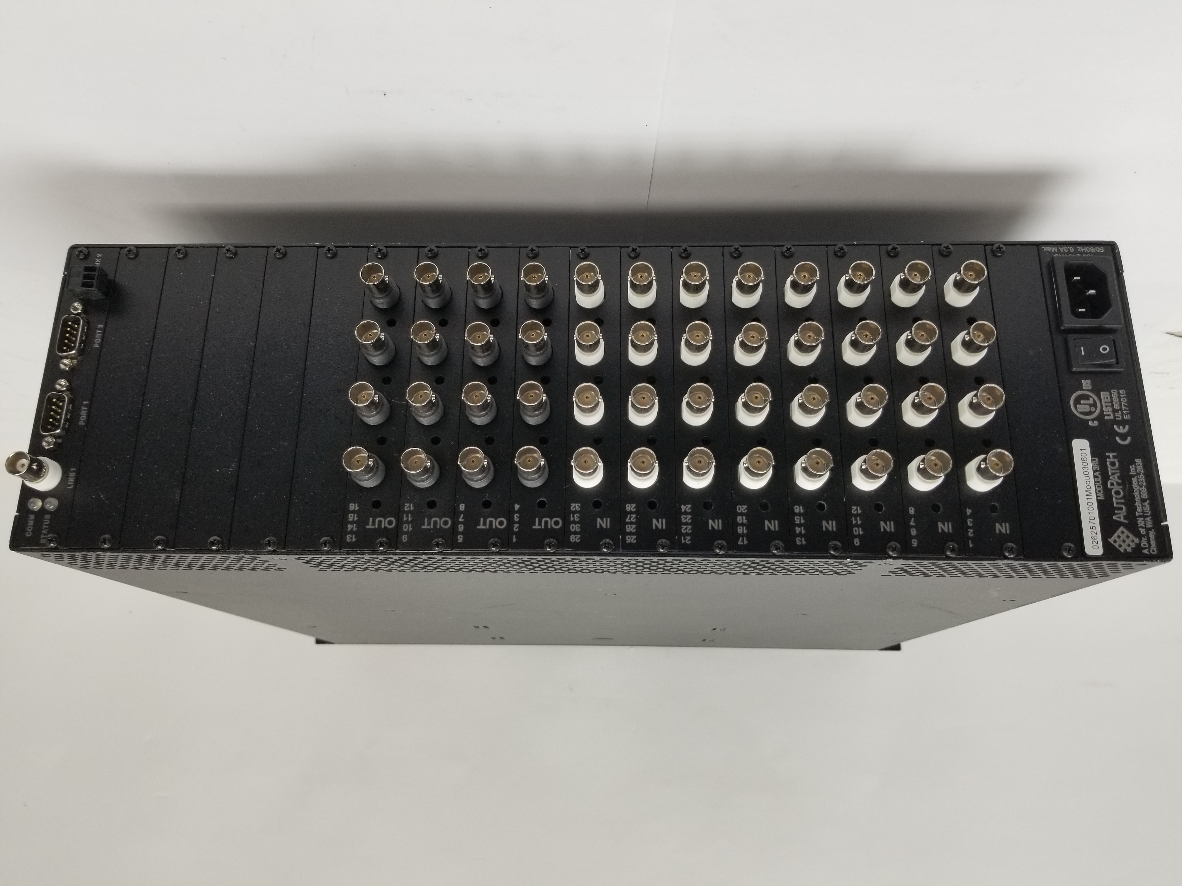 AutoPatch Modula 3RU 32X16 - Video Recorders and Accessories - BMI ...
