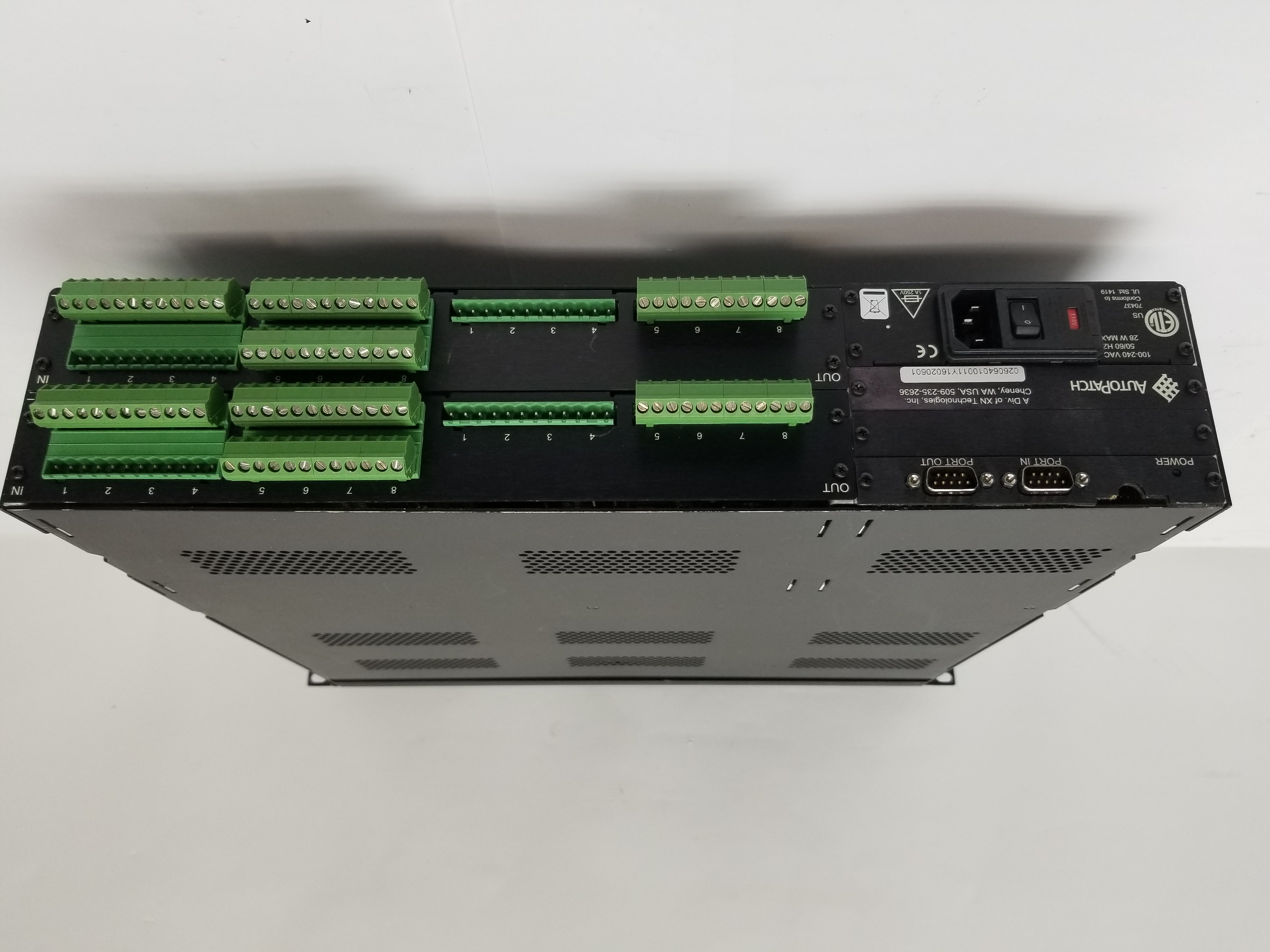 AutoPatch 1Y-16 Matrix Switcher 2 16 X 8 - Video Recorders and ...