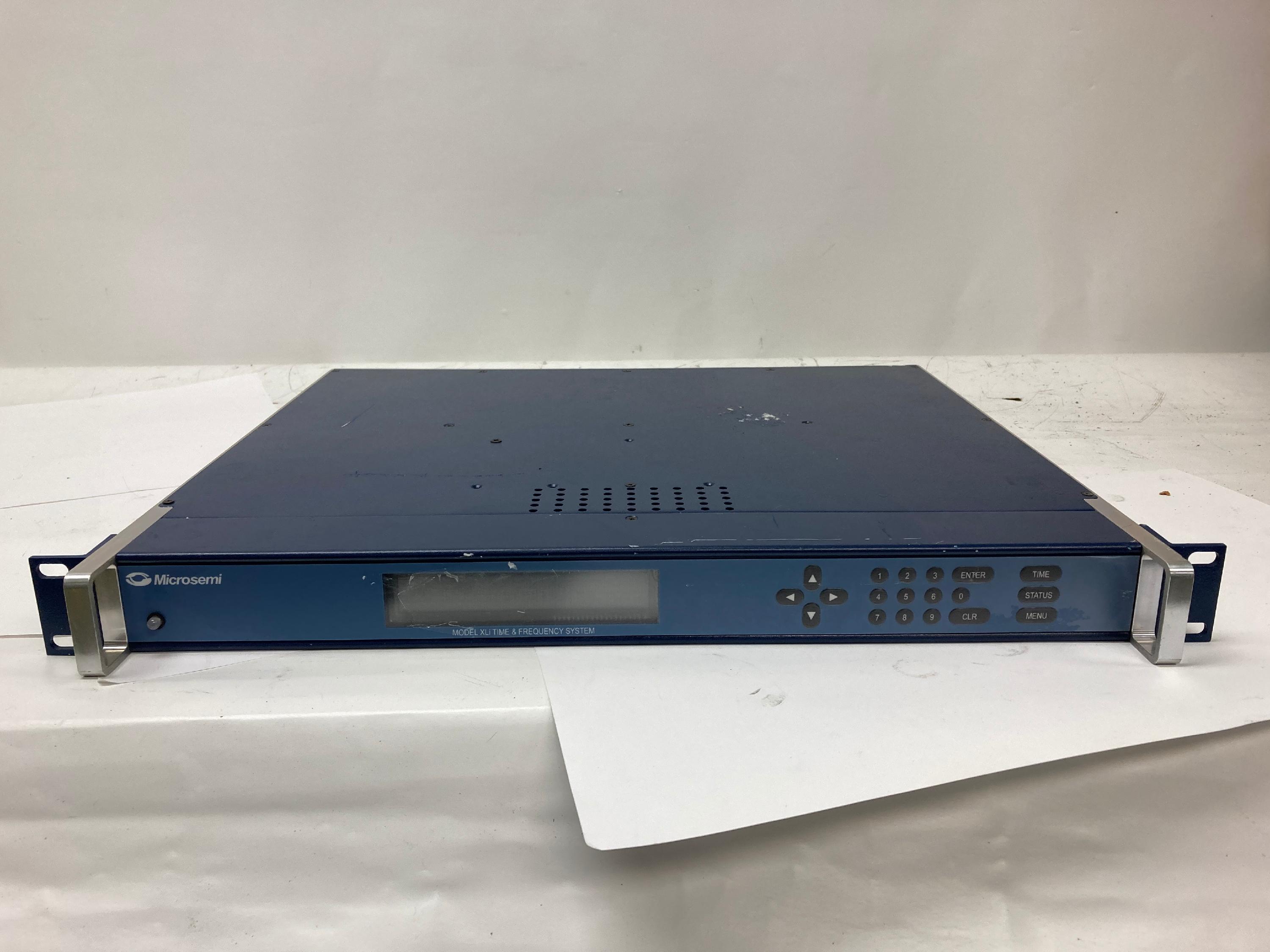 Microsemi XLI Time and Frequency System 100 – 240 – IA – 50 – 60Hz | BMI Surplus