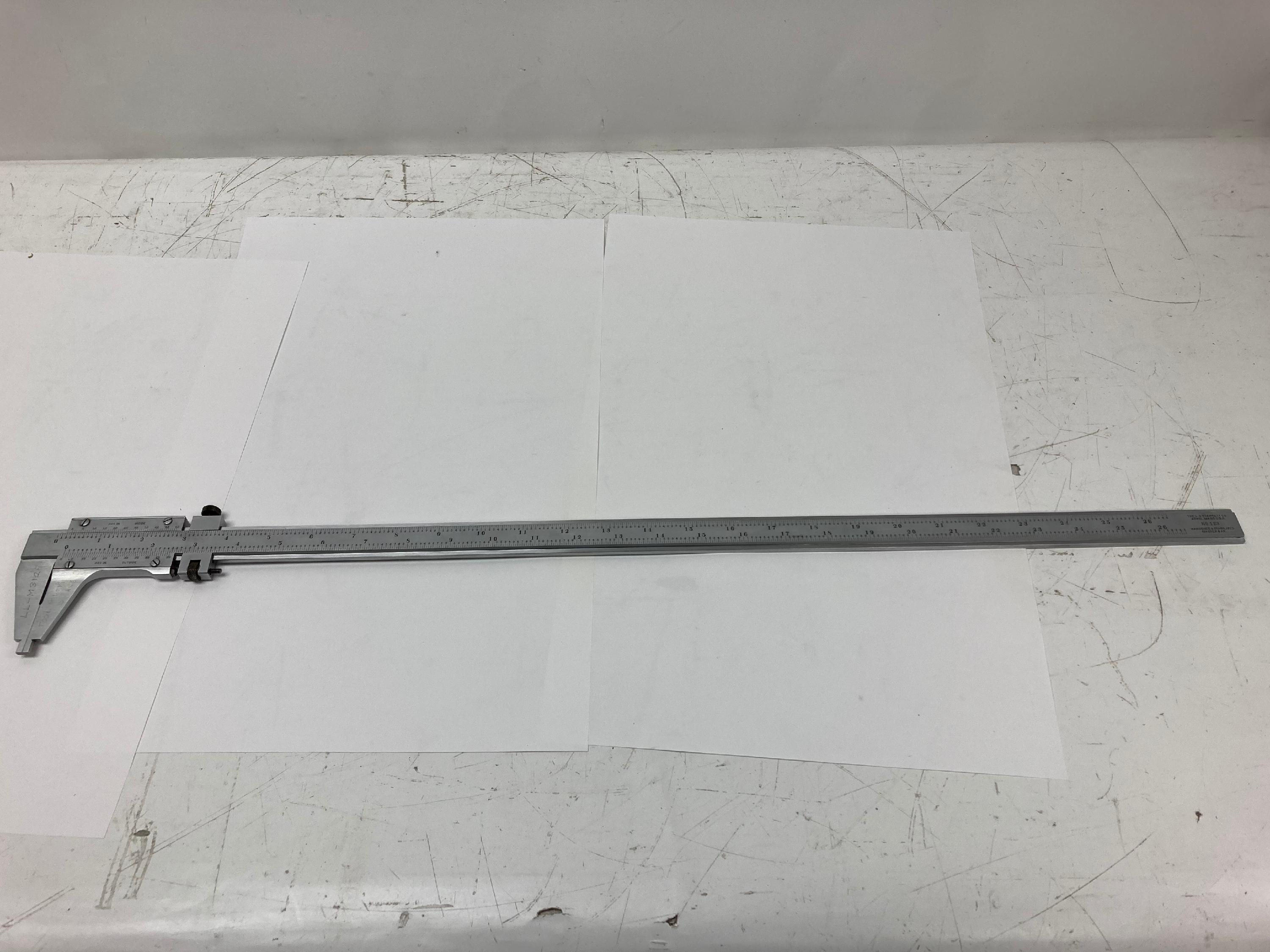 Starrett 123 Vernier Caliper - Optical Accessories - BMI Surplus