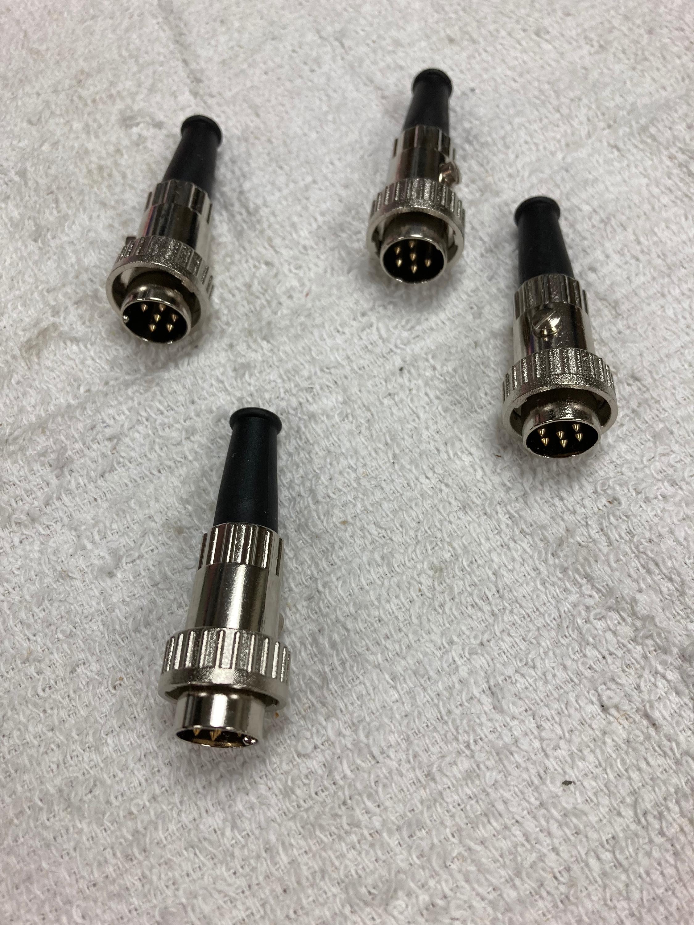 Lake Shore 106-233 Male Connector Plugs (lot of 4) - Multi-Pin and Mil ...