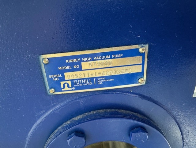 Kinney KT500D Rotary Piston Vacuum Pump w/ Blower MB2700