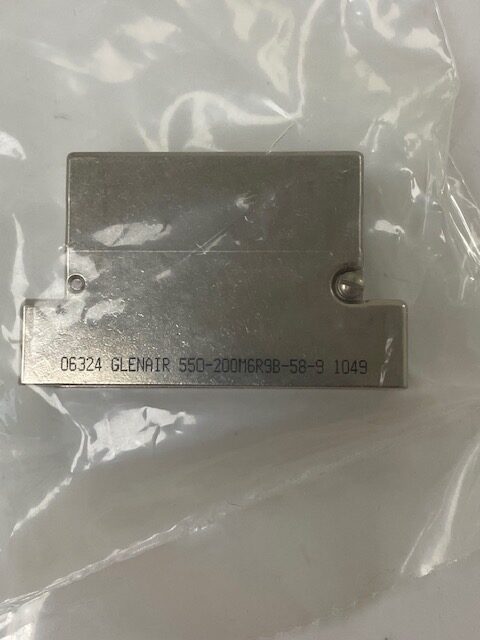 Glenair 550-200M6R9B-58-9 Shorting Cap Backshell: High-Quality Protection