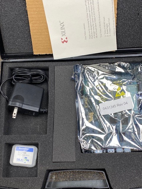 Xilinx Virtex -4 ML402 Evaluation Platform - Circuit Board Modules ...