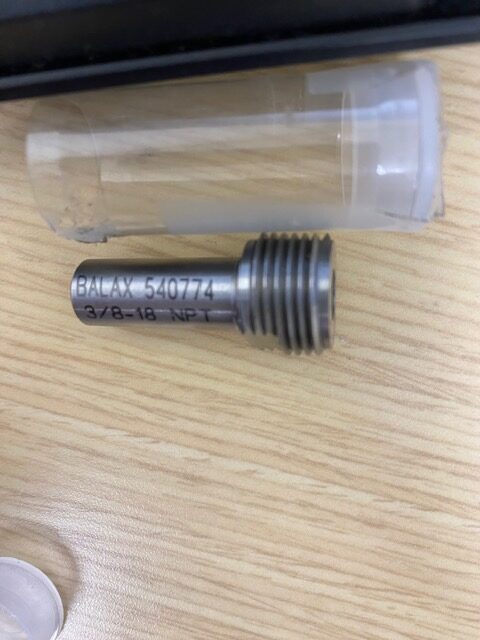 BALAX 3/8-18 NPT Plug Gage