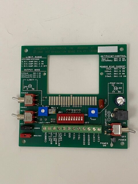 Wavelength Electronics Evaluation PCB