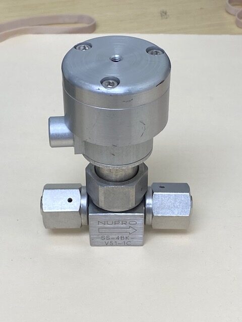 Nupro SS-4BK-V51-1C Bellows Valve