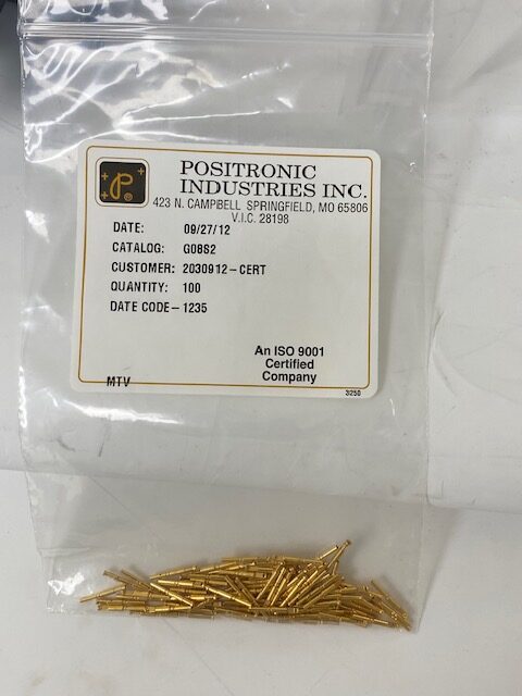 Positronic G08S2 D-Sub Contact Female Socket