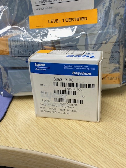 TE Connectivity SO63-2-00 Solder Sleeve Terminator