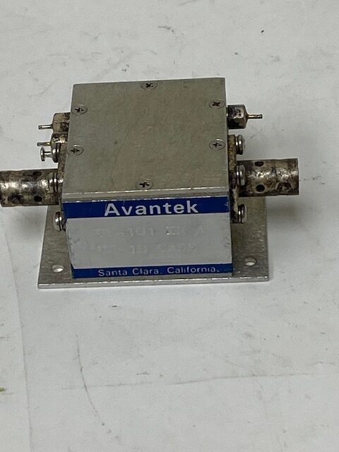 Avantek UT-101 Solid State Microwave Amplifier