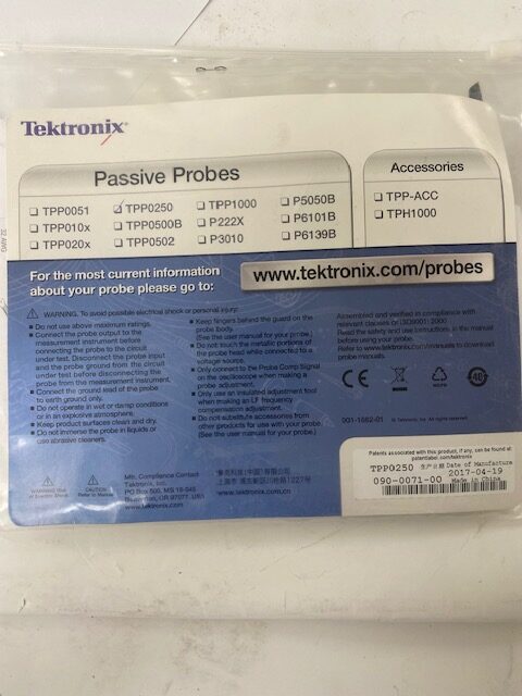 Tektronix TPP0250 Passive Probe