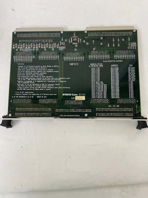 Systran VMESC5 Module Carrier