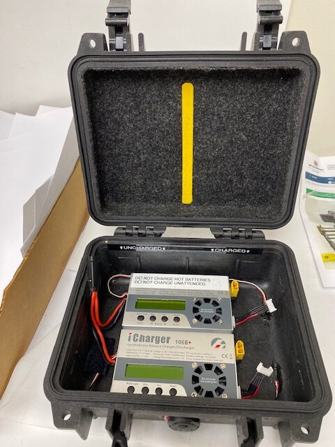 iCharger 106B+ Dual Battery Charger Setup in Pelican 1200 Case