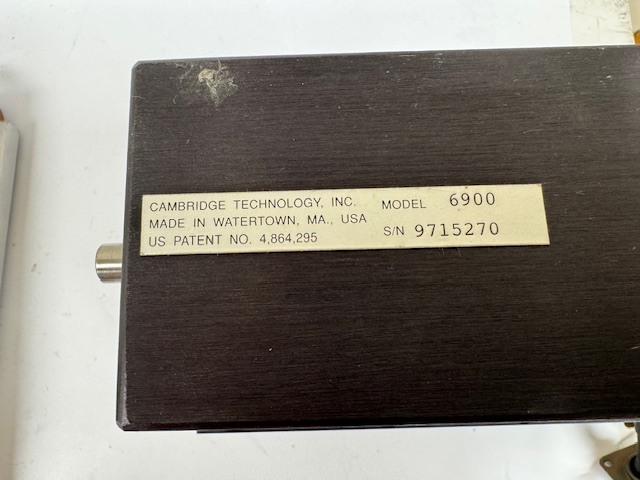 Cambridge Technology 6900 Moving Coil Capacitive Position Detector ...