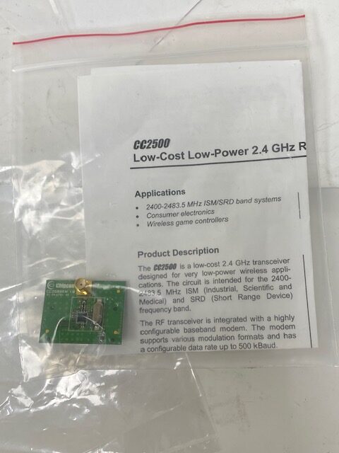 Texas Instruments CC2500EM RF Transceiver
