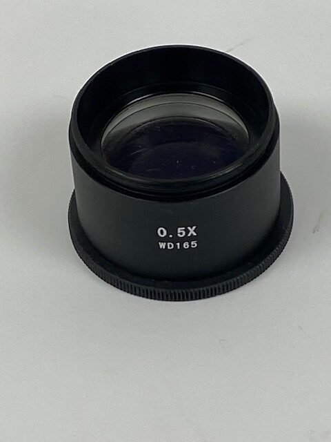 AmScope WD165 0.5× microscope (auxiliary) objective / Barlow-lens