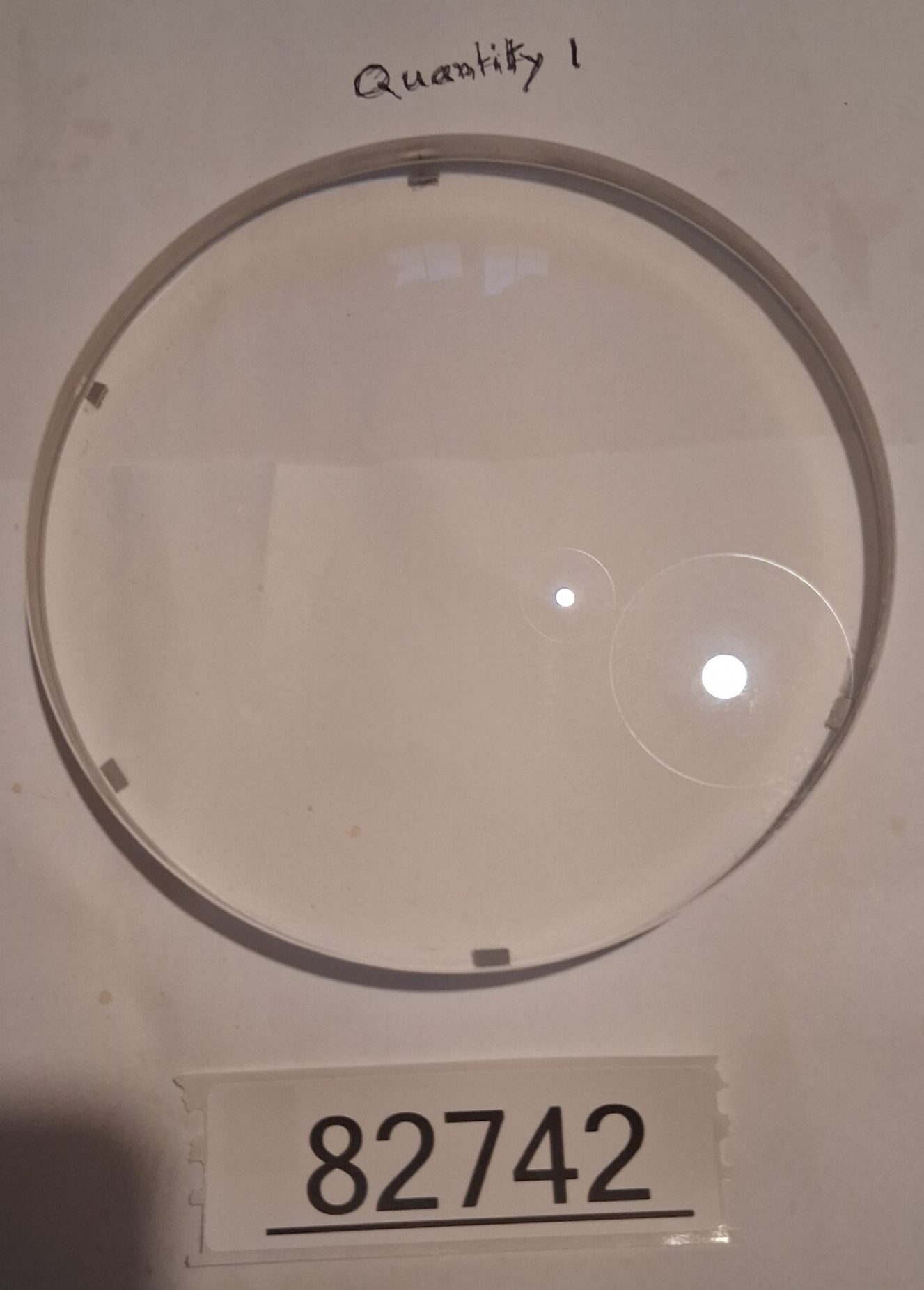 150mm BK7 Negative Meniscus Lens - Diverging, -659mm FL