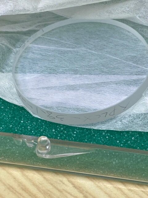 Quality Thin Films PLCX-38.1-257.5-SS3001 Plano Convex Laser Lens