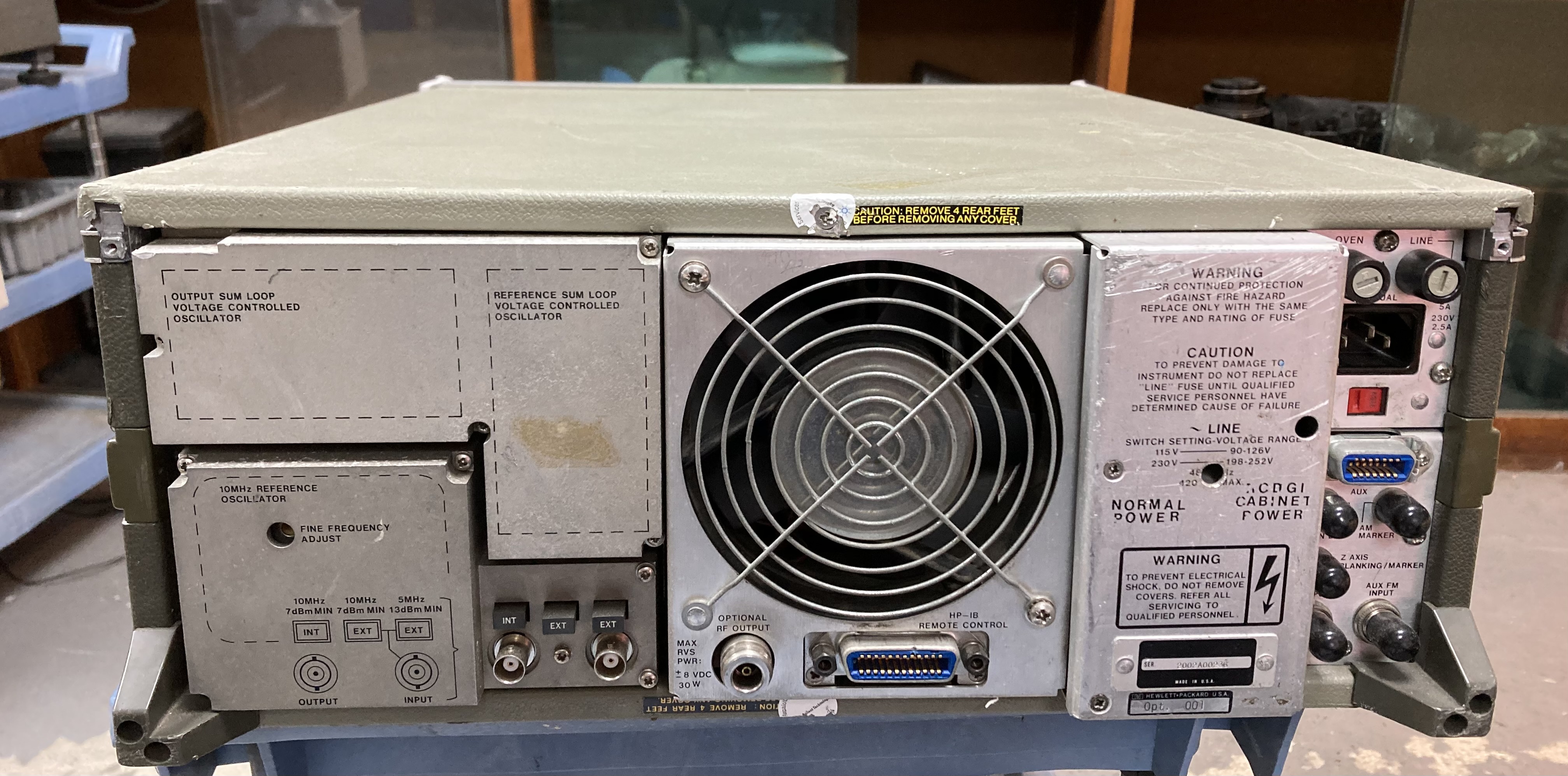 HP 8662A Synthesized Signal Generator (parts only) - Signal Generators ...