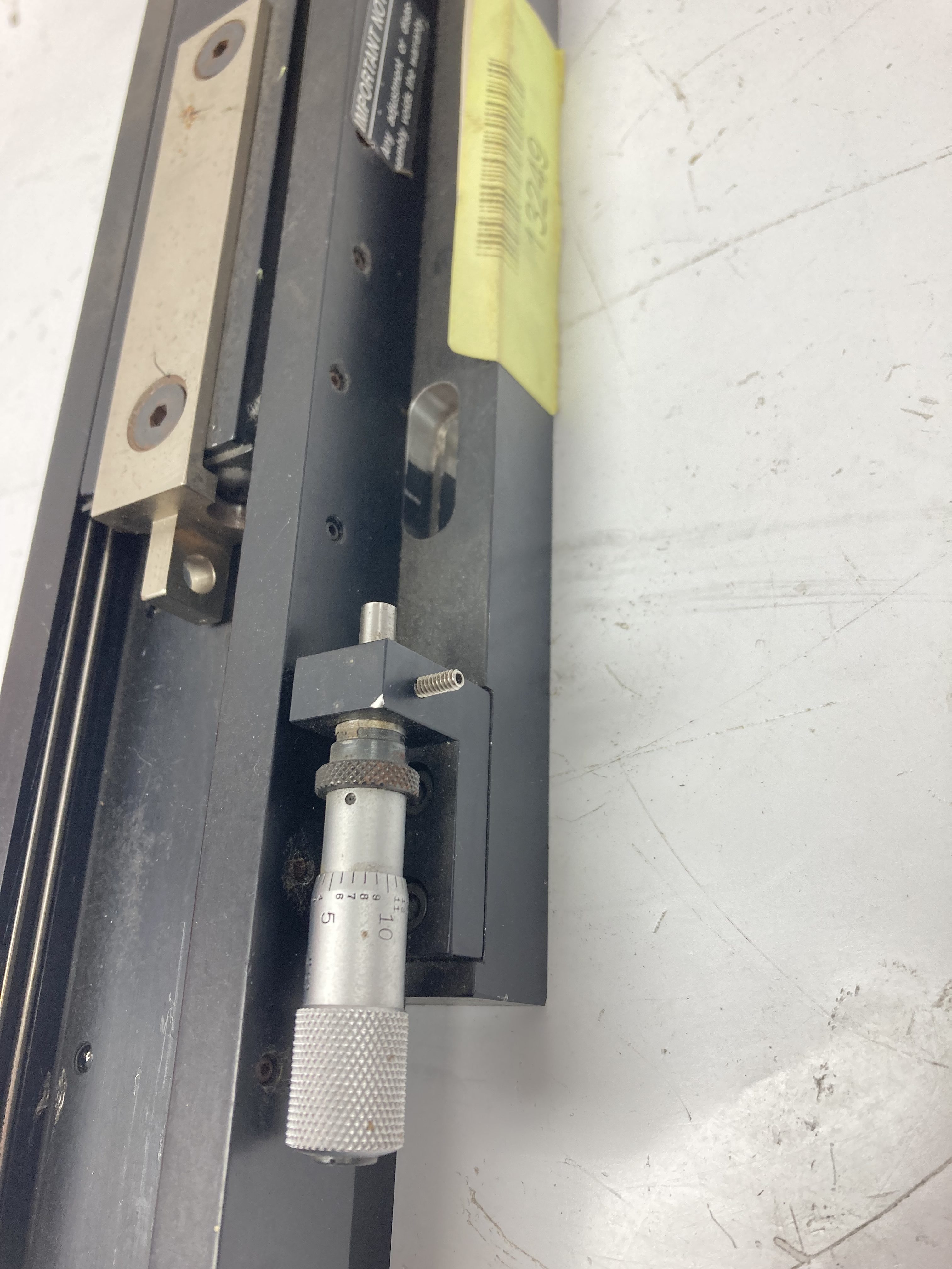 Sliding Stage - Linear Motion Stages, Manual Optical Stages - BMI ...