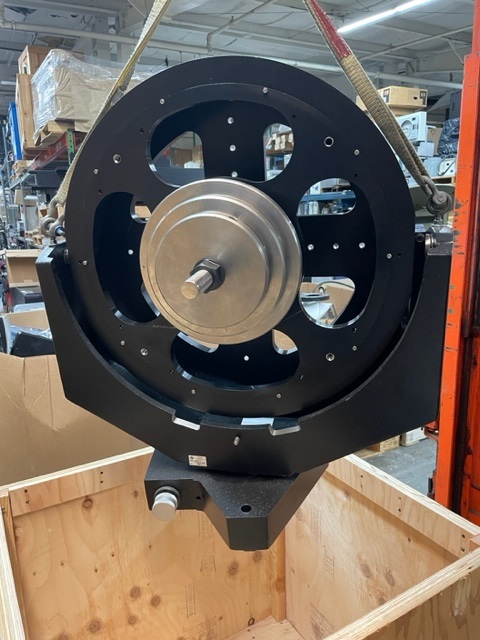 Aerotech AOM130-24 24" Manual Mount & Flexure Plate - Mirror Mounts ...