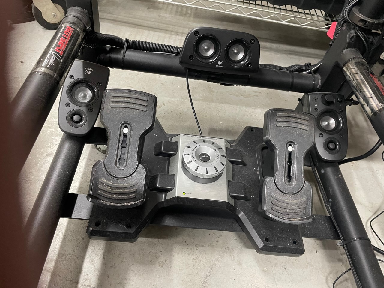 Hotseat Chassis Flight Simulator Cockpit - Audio Visual Equipment ...