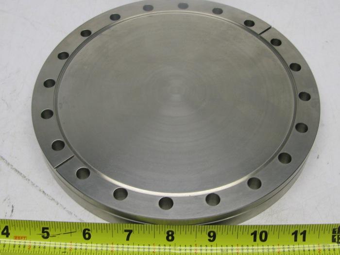 8" Blank Conflat Flange - Vacuum Flanges & Components - BMI Surplus