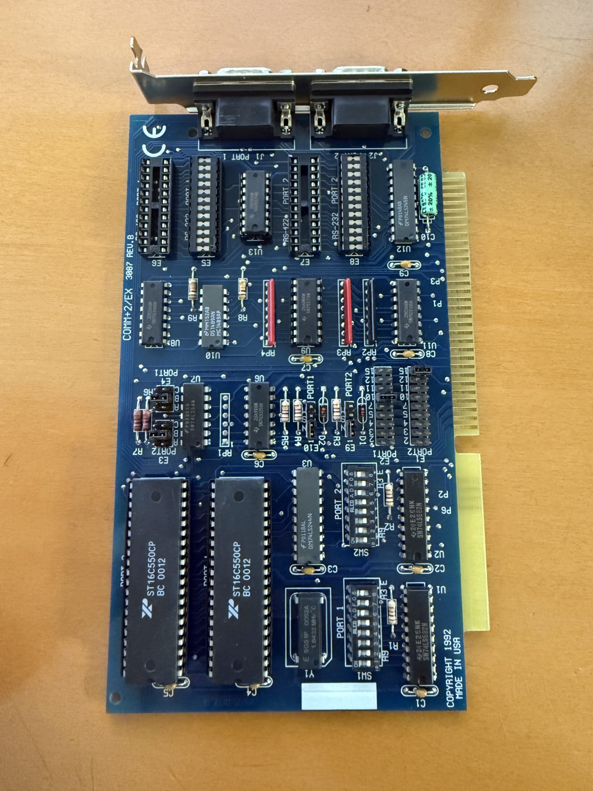 Sealevel COMM+2/EX 3087 Serial Card