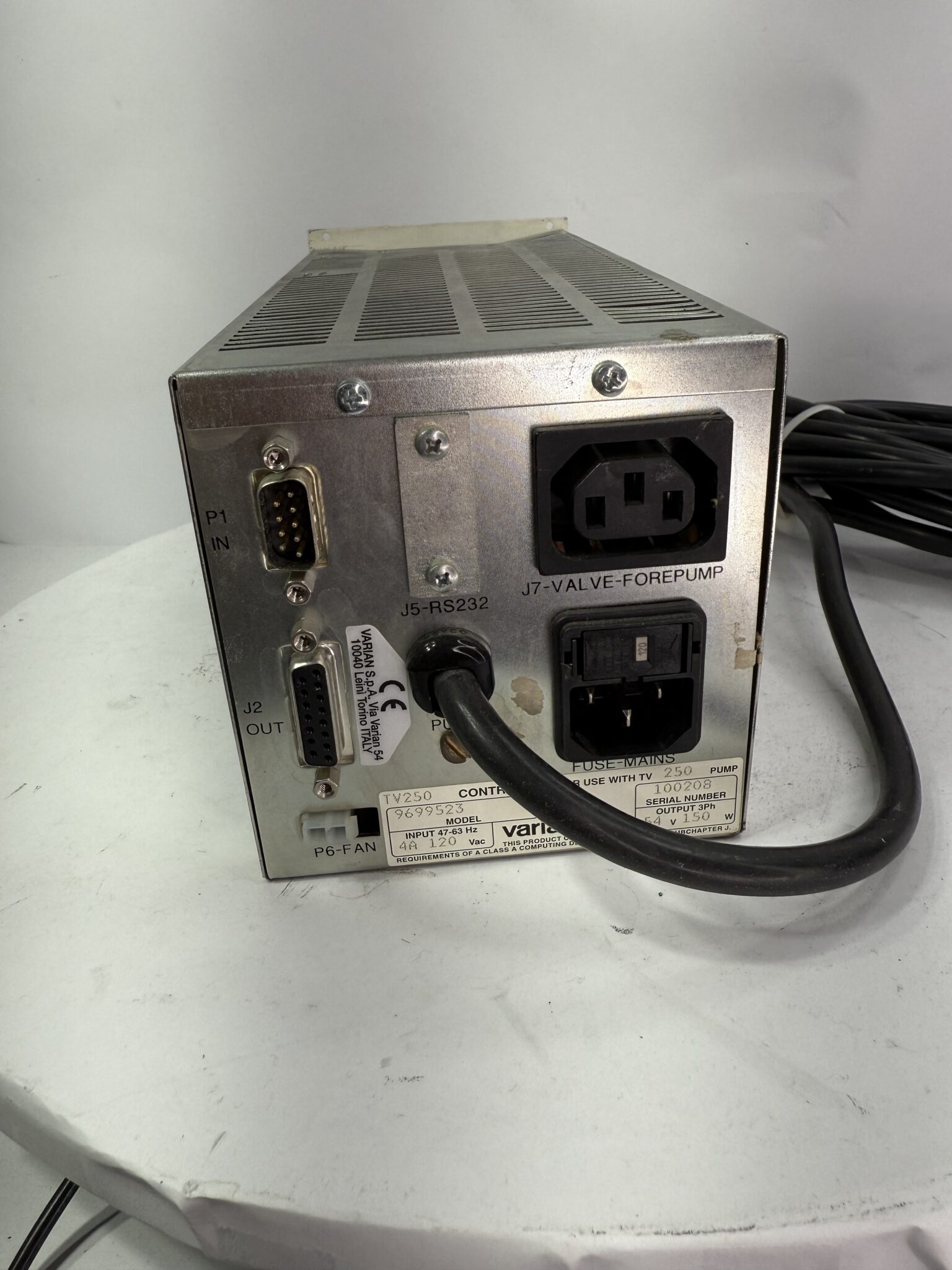 Varian Turbo-V 250 Controller - PARTS ONLY (AS IS)